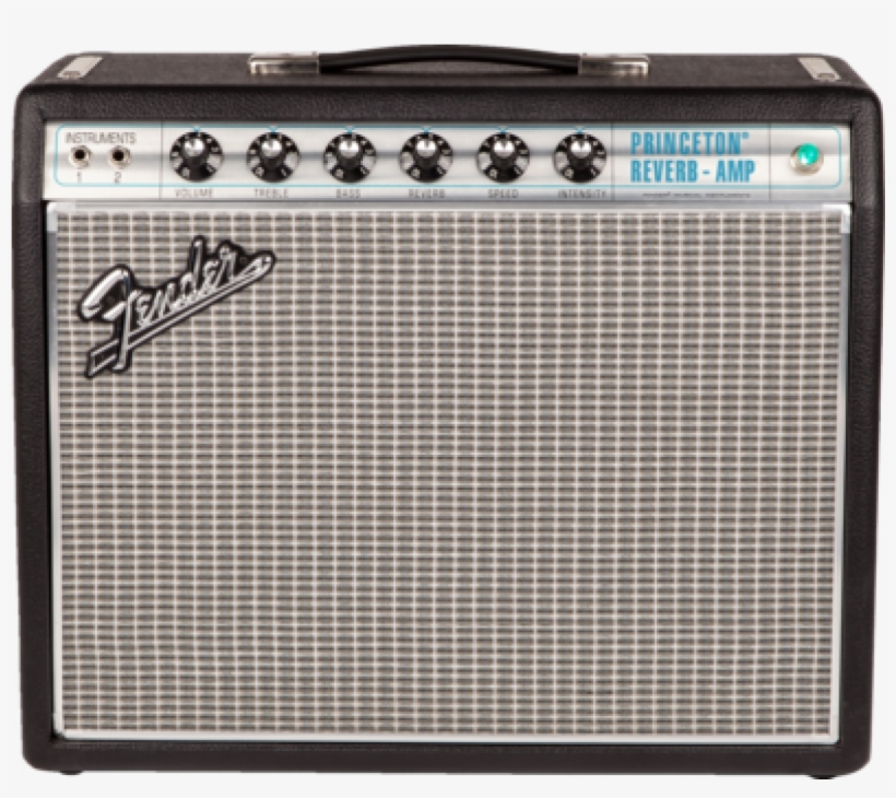 Fender 68 Custom Princeton Reverb Combo - Fender Reverb Amp With Slave ...