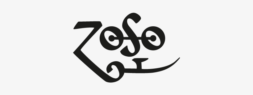 Zoso Vector Logo Free - Led Zeppelin Symbols Zoso - Free Transparent ...