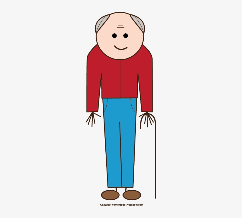 Click To Save Image - Grandma Stick Figure Clipart - Free Transparent ...