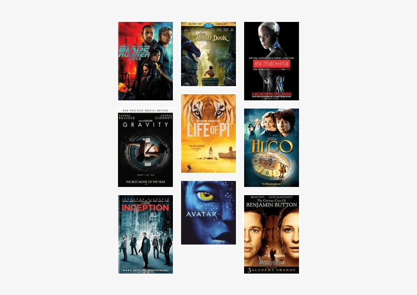 Academy Award Winners For Best Visual Effects - Inception Dvd Cover ...