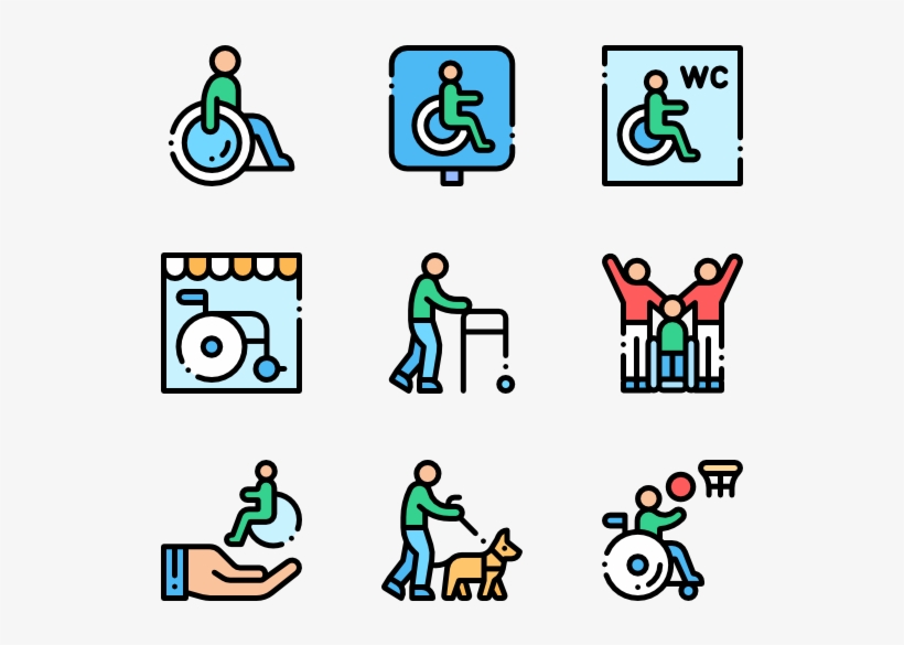 Disabled People - Free Transparent PNG Download - PNGkey