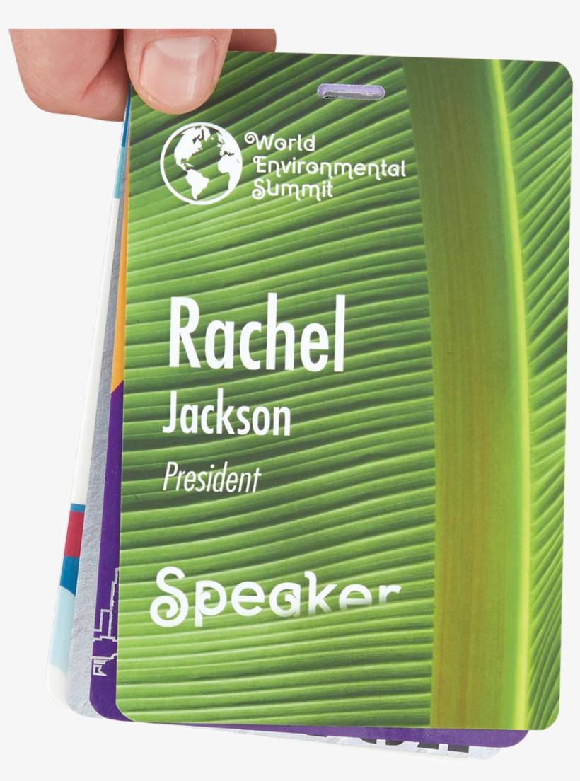 Customized Event Badges - Plastic - Free Transparent PNG Download - PNGkey