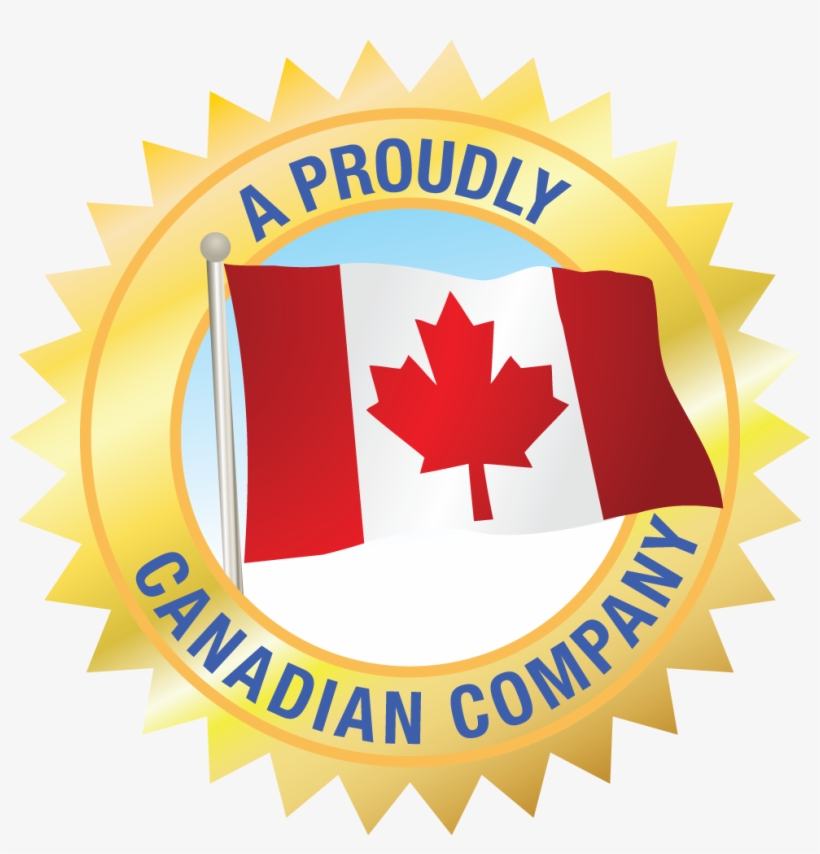 A Proudly Canadian Company Badge - Full Hd Canada Flag - Free ...