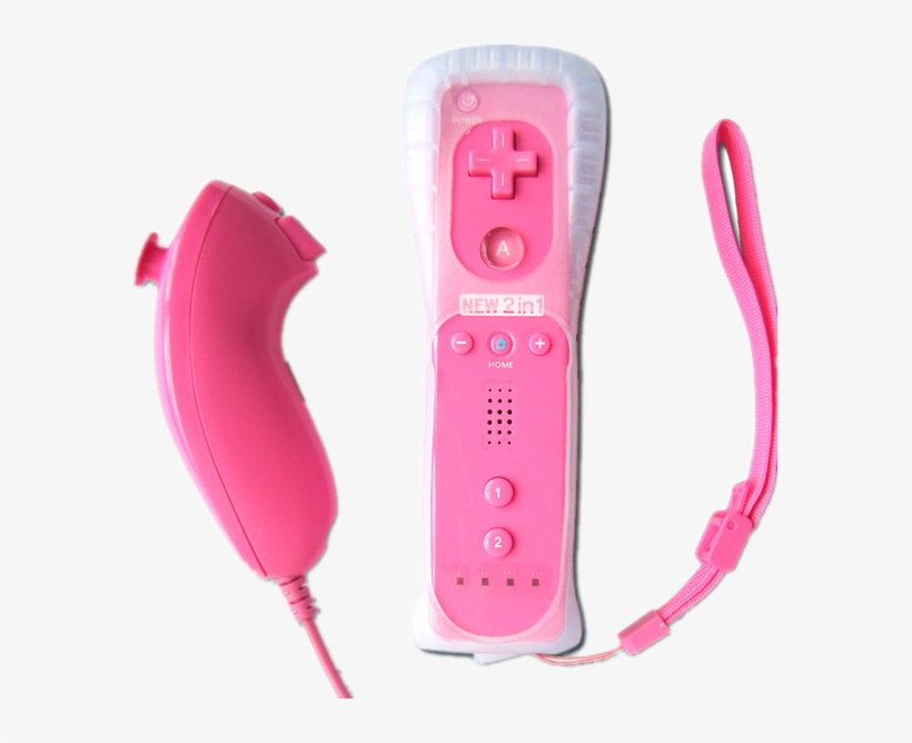 2in1 Wireless Remote Controller Nunchuk Adapter Gamepad - Headphones ...