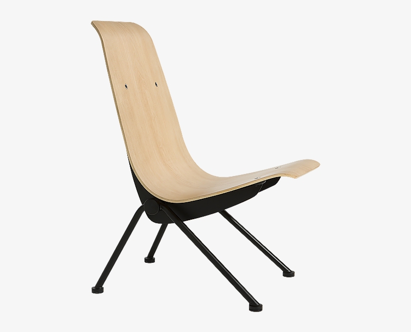 Lounge Chair-0030104 - Antony Chair Prouve Drawing - Free Transparent ...