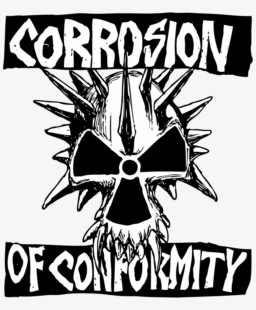 Corrosion Of Conformity Skull Logo - Free Transparent PNG Download - PNGkey