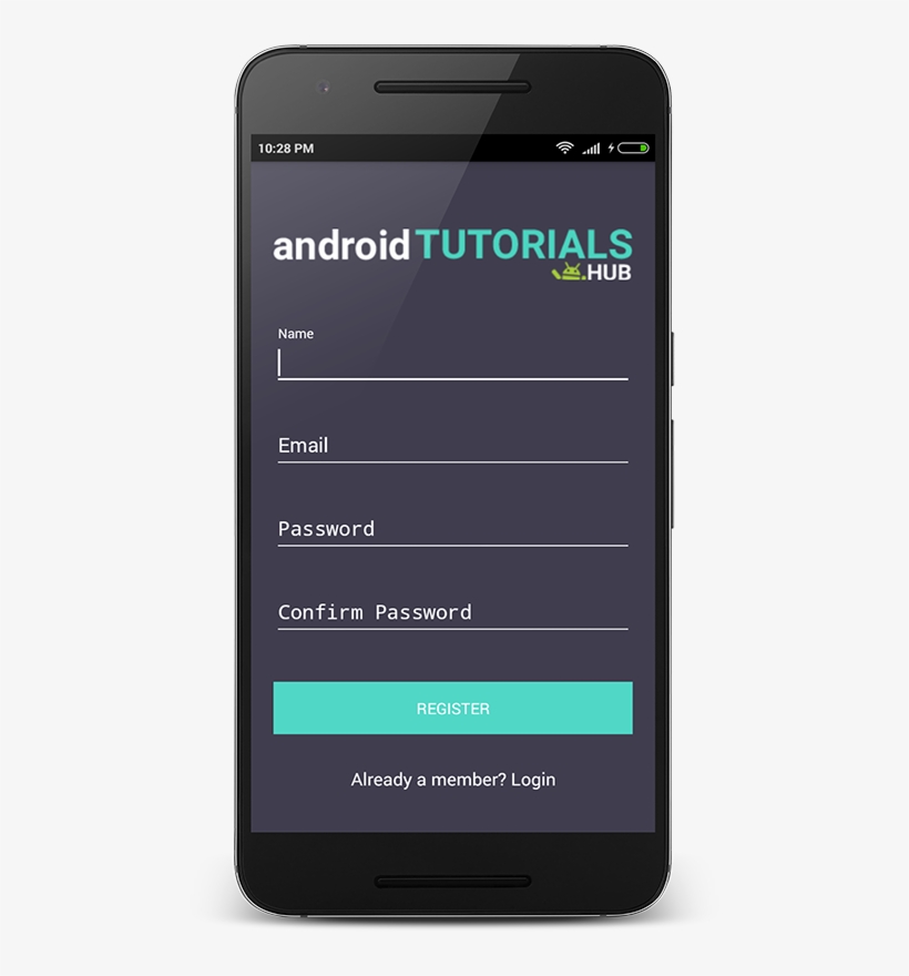 Registration Screen - Smartphone - Free Transparent PNG Download - PNGkey