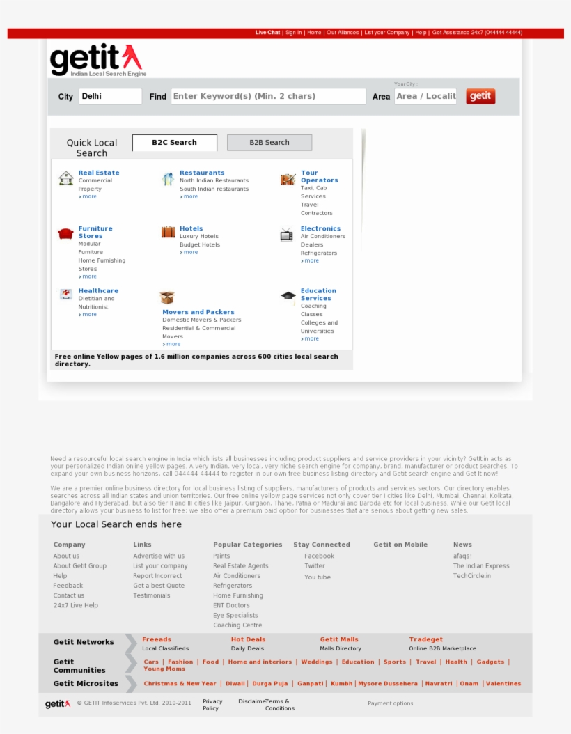 Getit Infoservices Logo