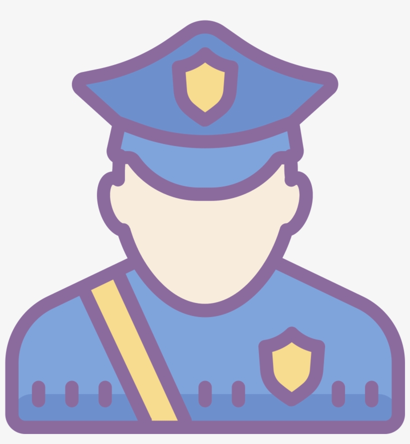 The Icon Is Consists Of An Androgynous Humanoid Head, - Cartoon - Free ...