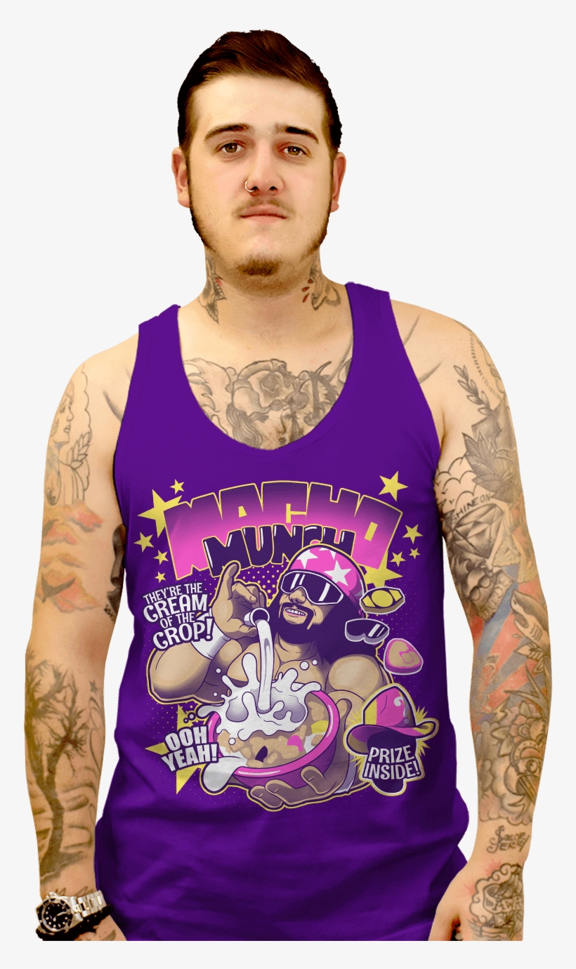 Macho Munch - Active Tank - Free Transparent PNG Download - PNGkey