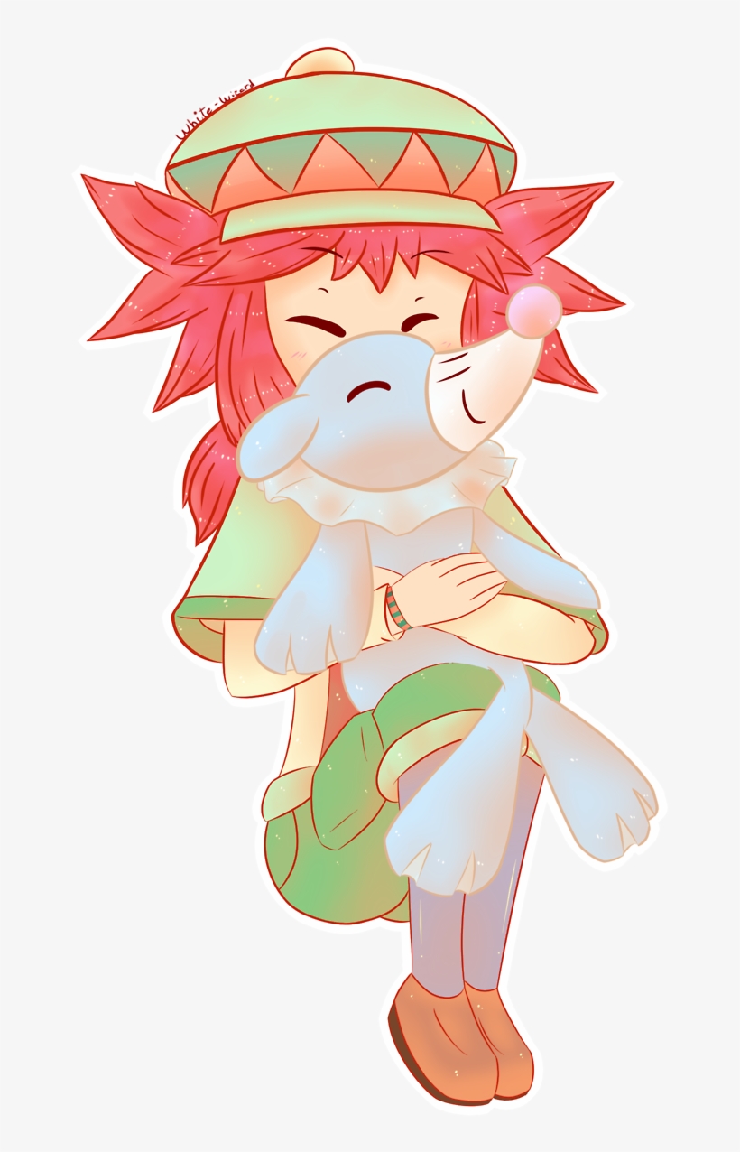 White Wizard Art - Art Pokemon Mairin - Free Transparent PNG Download ...