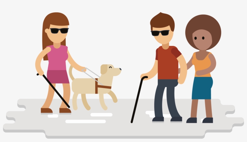 Blind Vector For People Free Download Png Hq Clipart - Disability ...