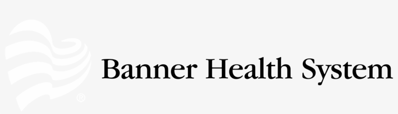 Banner Health System Logo Black And White - Free Transparent PNG ...