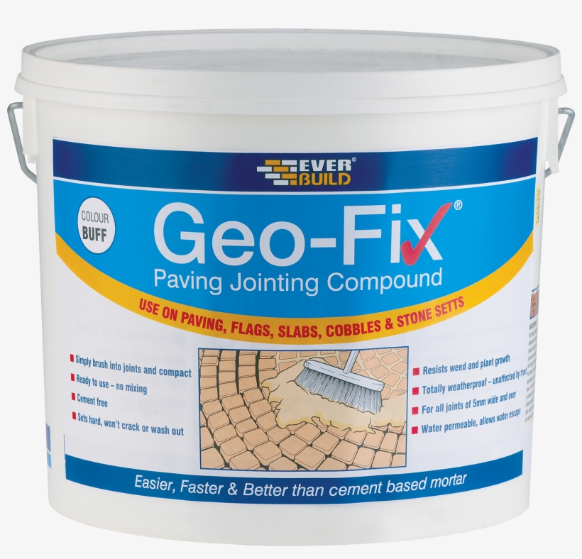 Geo-fix Paving Jointing Compound - Geofix - Free Transparent PNG ...