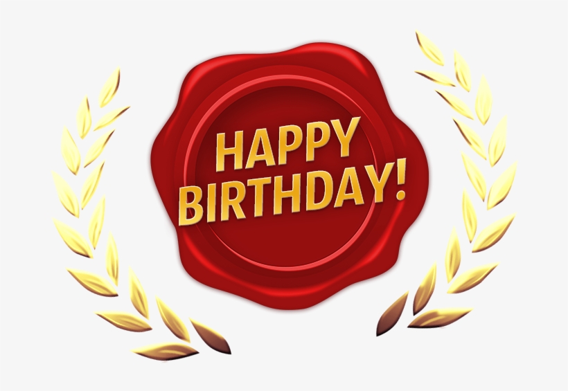 Birthday - Emblem - Free Transparent PNG Download - PNGkey