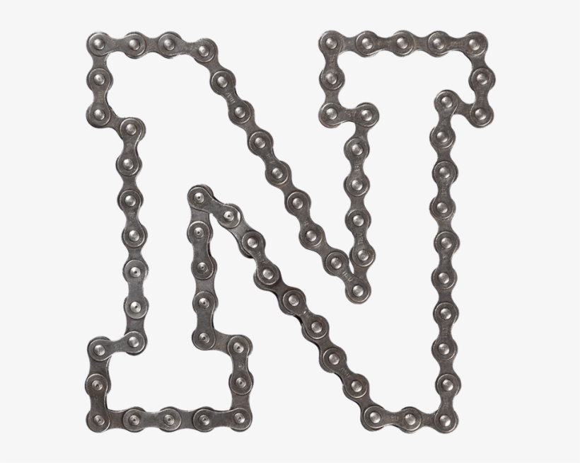 Outline Chain Font - Letter N Chains - Free Transparent PNG Download ...