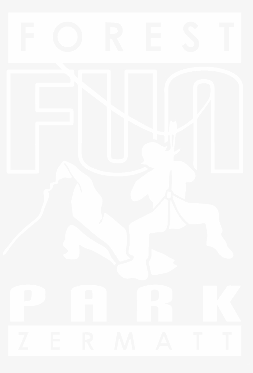 Forest Fun Park Logo White - Poster - Free Transparent PNG Download ...