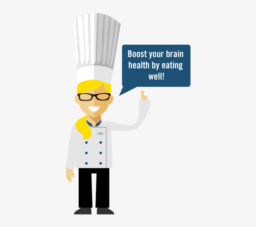 Brain Healthy Cooking Graphic - Cartoon - Free Transparent PNG Download ...