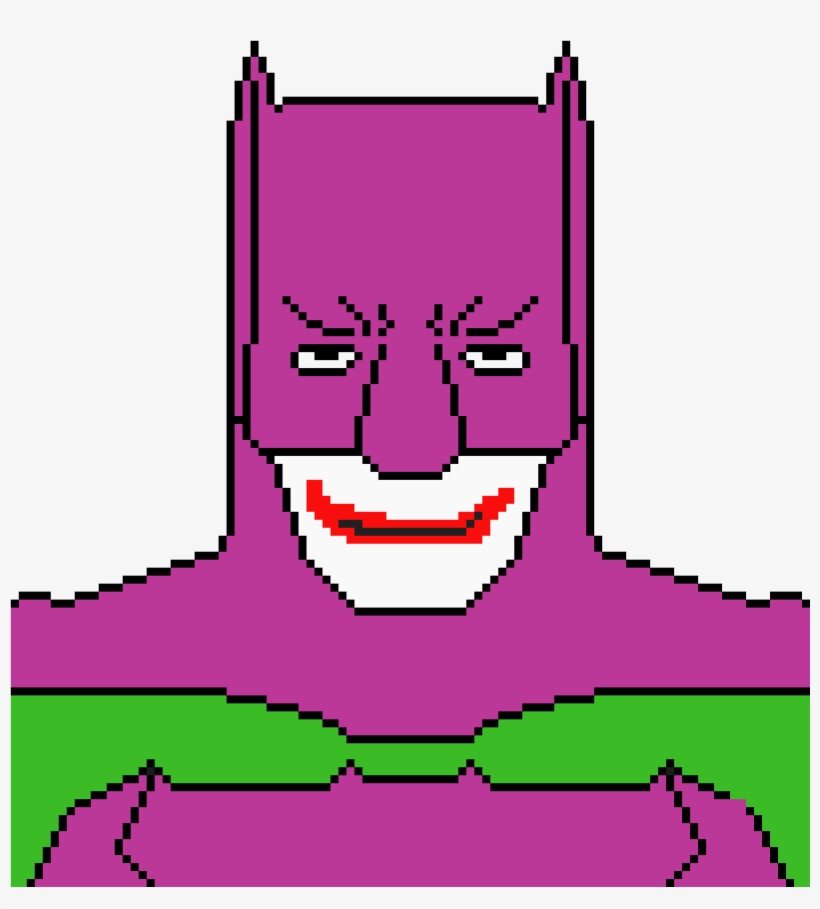 Joker Batman - Pixel Art - Free Transparent PNG Download - PNGkey