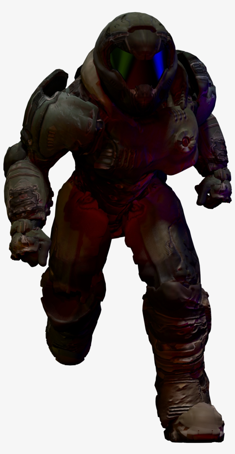 Clipart Free Guy In Blender Cycles - Transparent Doomguy - Free ...