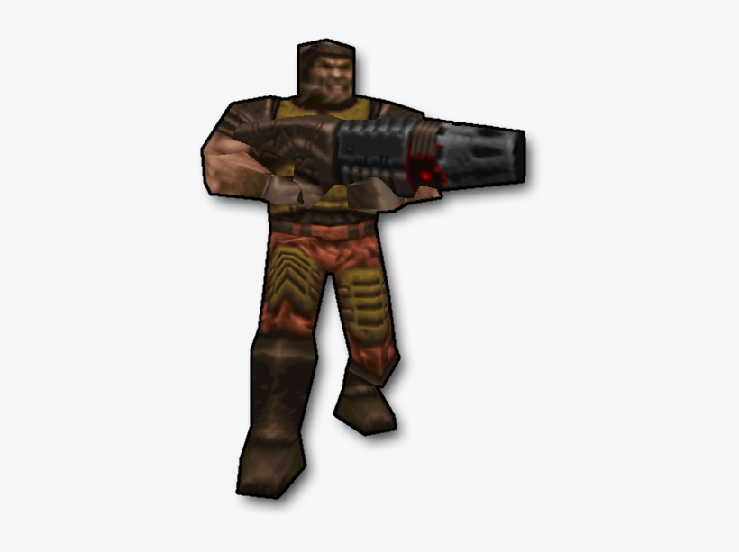 No Caption Provided No Caption Provided - Quake Guy Png - Free ...