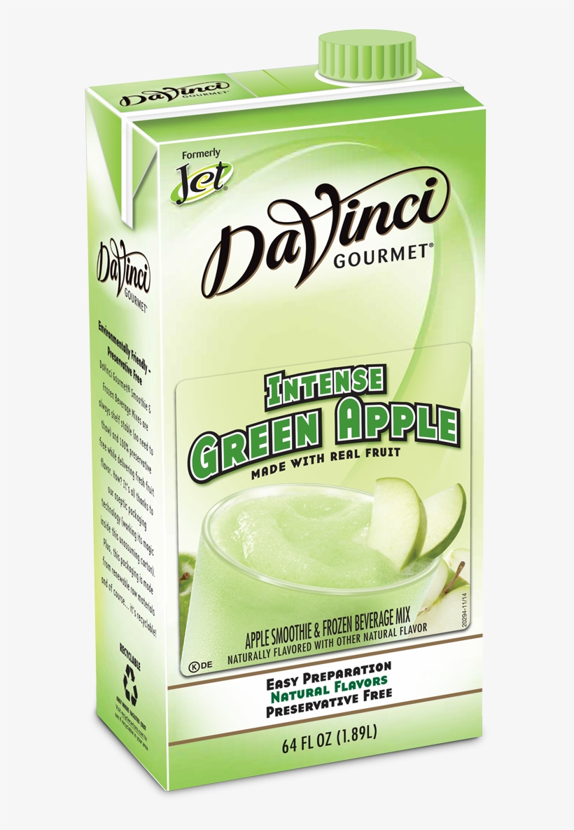 Jt02649 Intense Green Apple - Jet Smoothie Mix - Free Transparent PNG ...