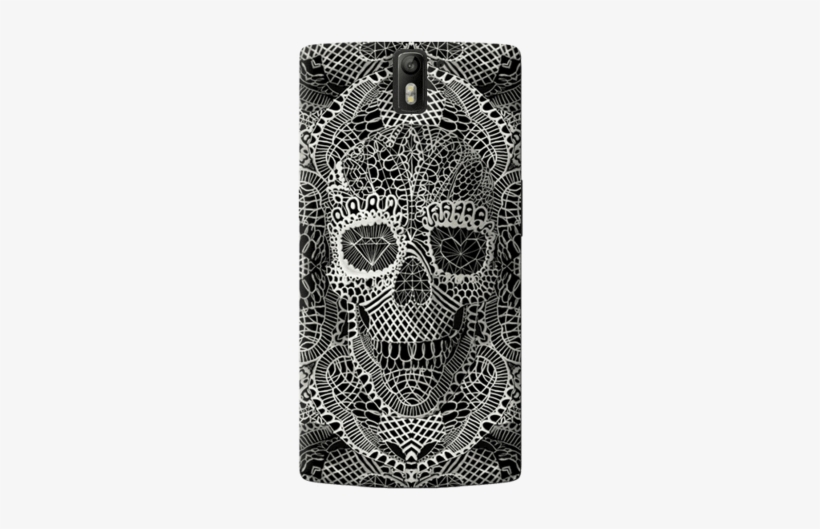 Lace Skull Oneplus One - Skull Lace Pattern Transparent - Free ...
