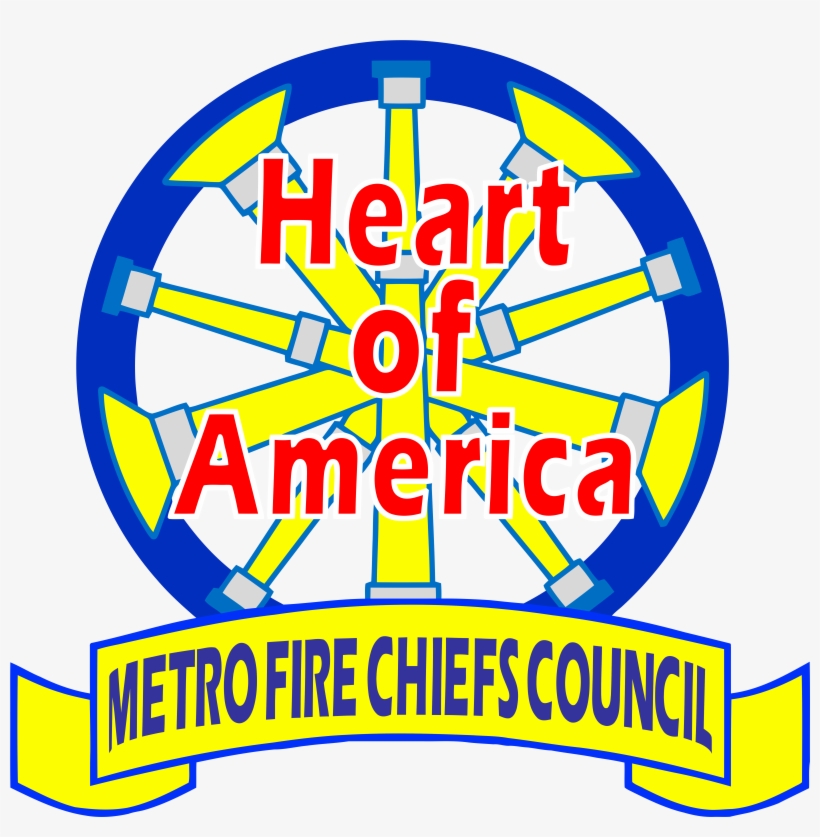 Heart Of America Metro Fire Chiefs Logo, File, - Free Transparent PNG ...