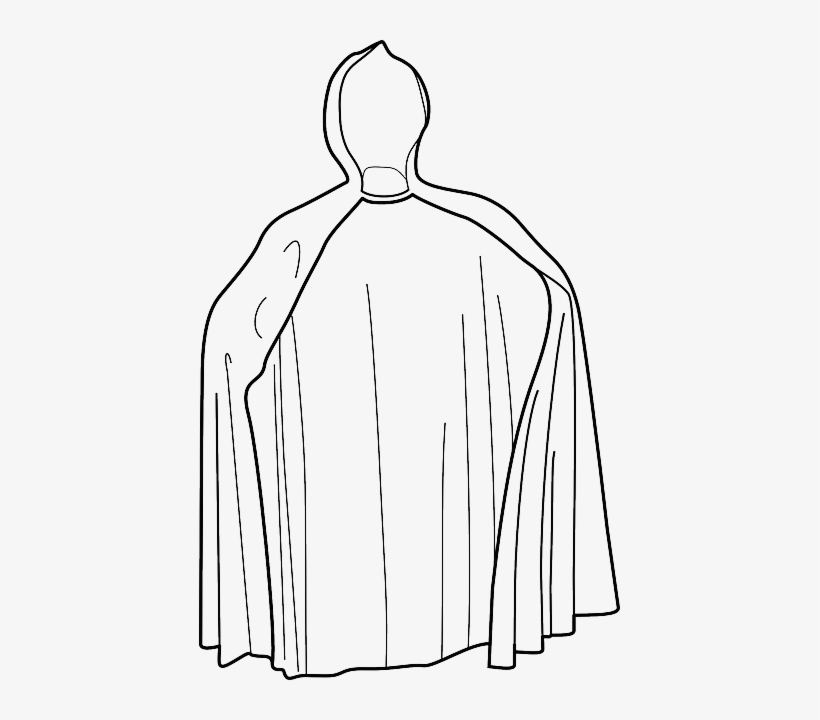 Cape Coat With Hood Png Photo - Imagenes De Capa Para Colorear - Free ...
