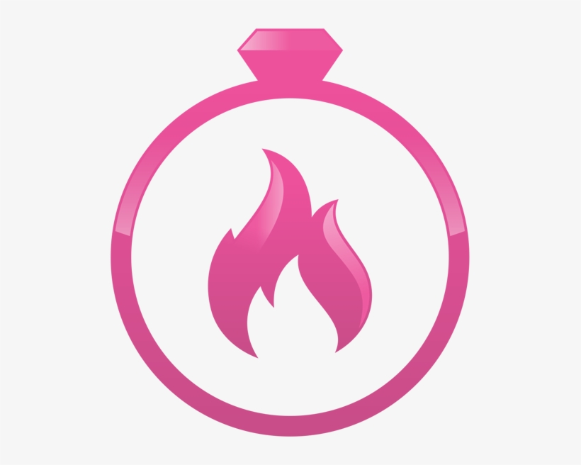 Pink Fire Png Jpg Free Stock - Circle - Free Transparent PNG Download ...