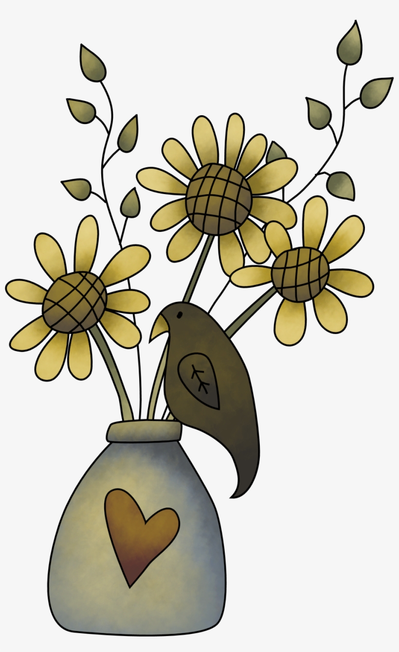 O Pequeno Mundo De Paixão - Spring Primitive Clip Art - Free ...