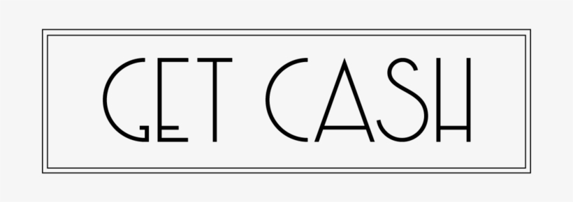 Get-cash - Line Art - Free Transparent PNG Download - PNGkey