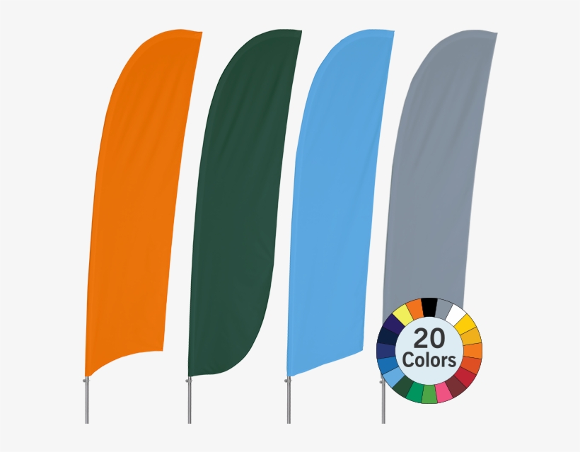 Bowflag® Convex One-color Flag - Surfing - Free Transparent PNG ...
