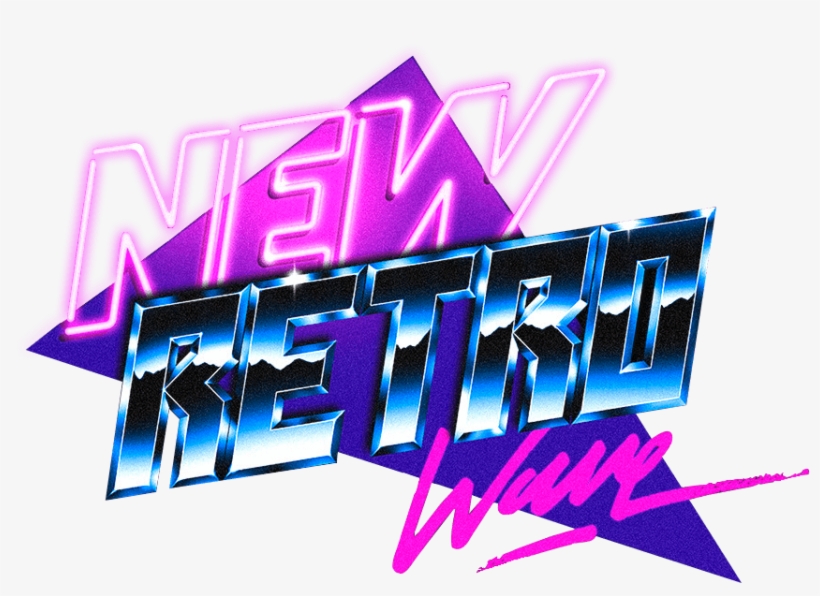 New Retro Wave Logo - Free Transparent PNG Download - PNGkey