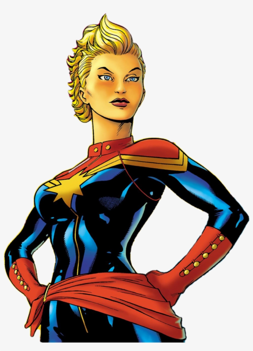 Captain Marvel Poster Png Images - Captain Marvel Inspired Makeup ...