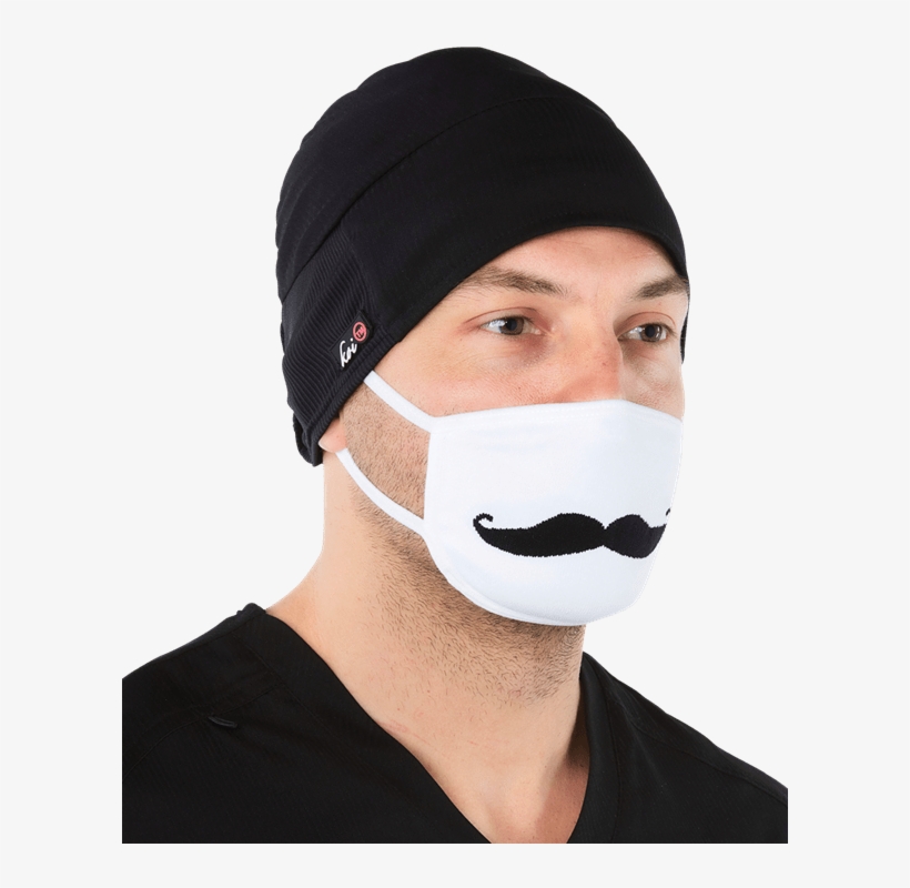 Ka142mue - Face Mask With Mustache - Free Transparent PNG Download - PNGkey