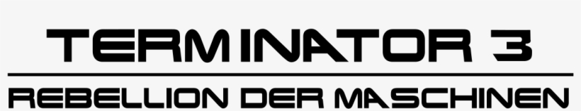 Terminator 3 Logo - Free Transparent PNG Download - PNGkey