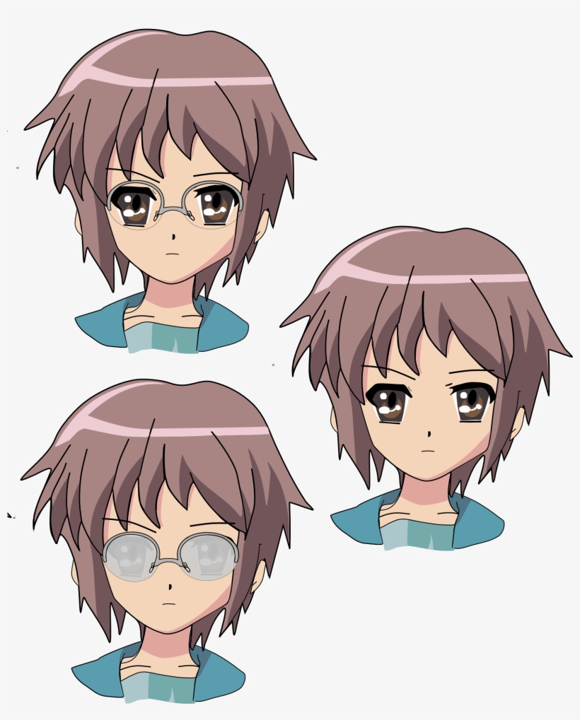Yuki Nagato4 - Free Transparent PNG Download - PNGkey