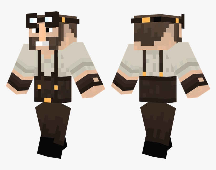 Steampunk Engineer - Engineer Minecraft Skin - Free Transparent PNG ...
