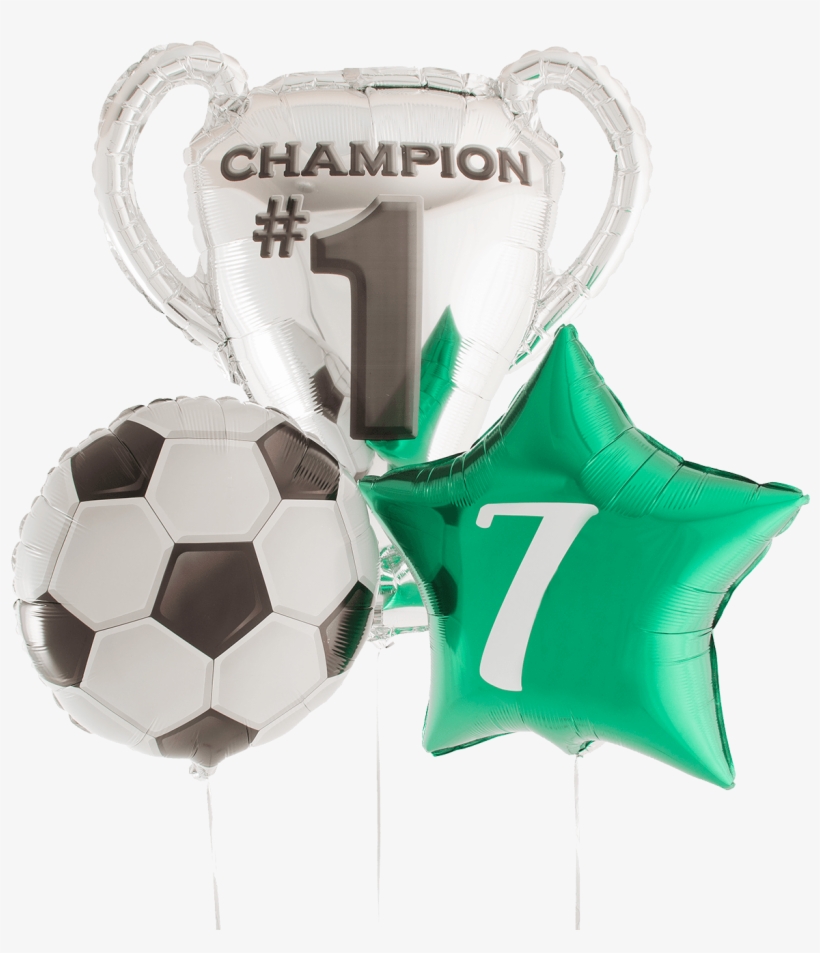 Football Trophy Bunch - Soccer Ball - Free Transparent PNG Download ...
