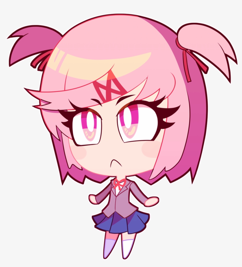 Quarium On Twitter - Doki Doki Literature Club! - Free Transparent PNG ...