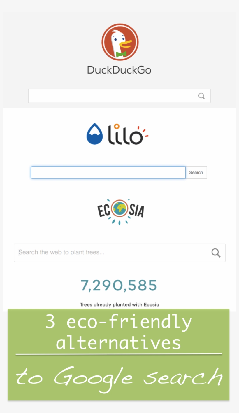 Eco Friendly Search Engins - Ecosia - Free Transparent PNG Download ...