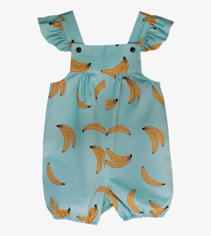 Banana Ruffle Sleeve Overalls - Octopus - Free Transparent PNG Download ...