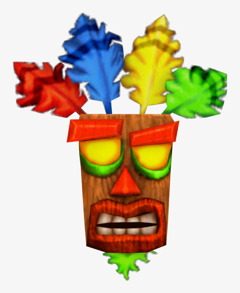 Akuaku Mask Photo - Aku Aku Mask Crash Bandicoot - Free Transparent PNG ...