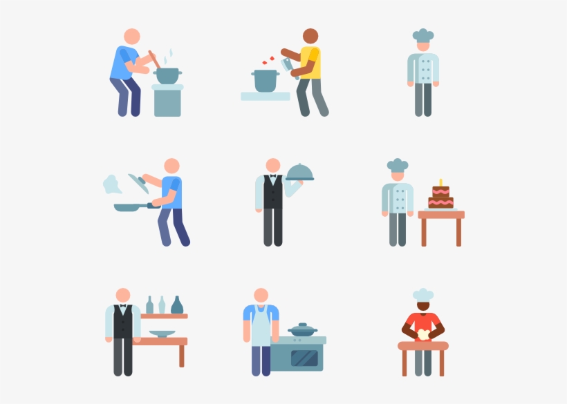 Cooking Pictograms - Free Transparent PNG Download - PNGkey