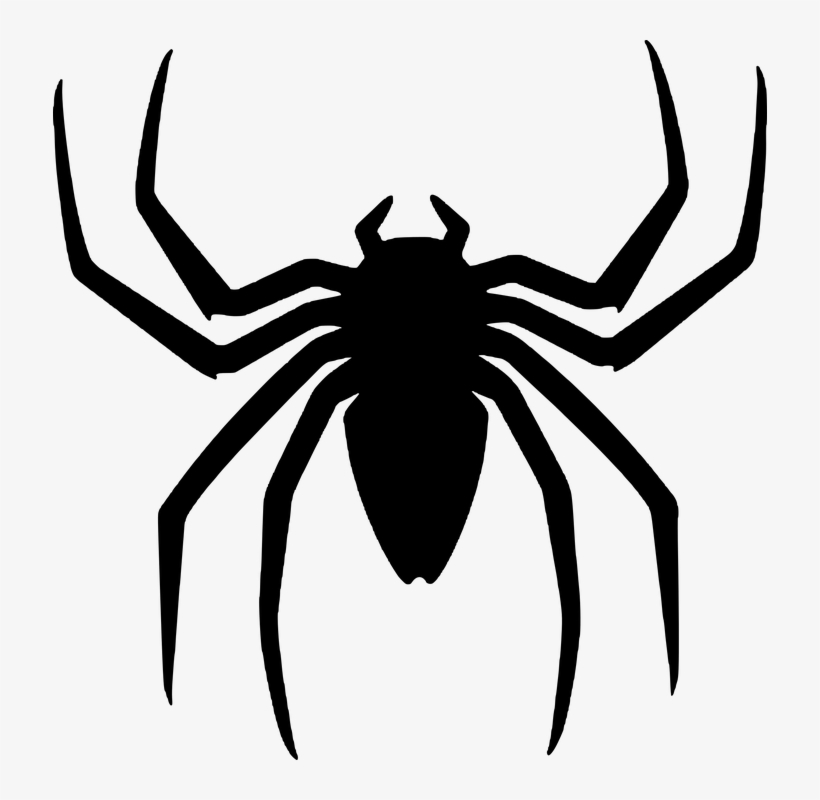 Free Vector Graphics On Pixabay - Spider Logo Png - Free Transparent ...