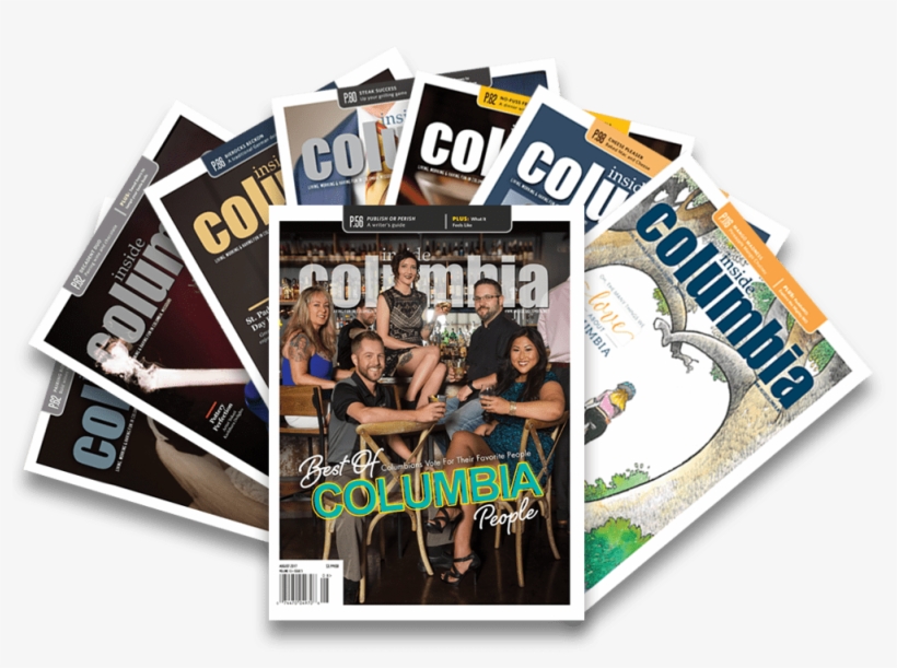 Inside Columbia Magazine Spread - Flyer - Free Transparent PNG Download ...