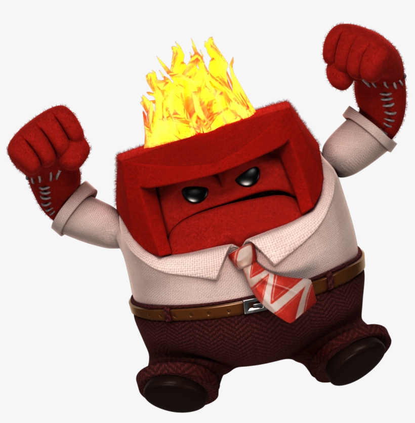 Inside Out Coming To Littlebigplanet - Stuffed Toy - Free Transparent ...