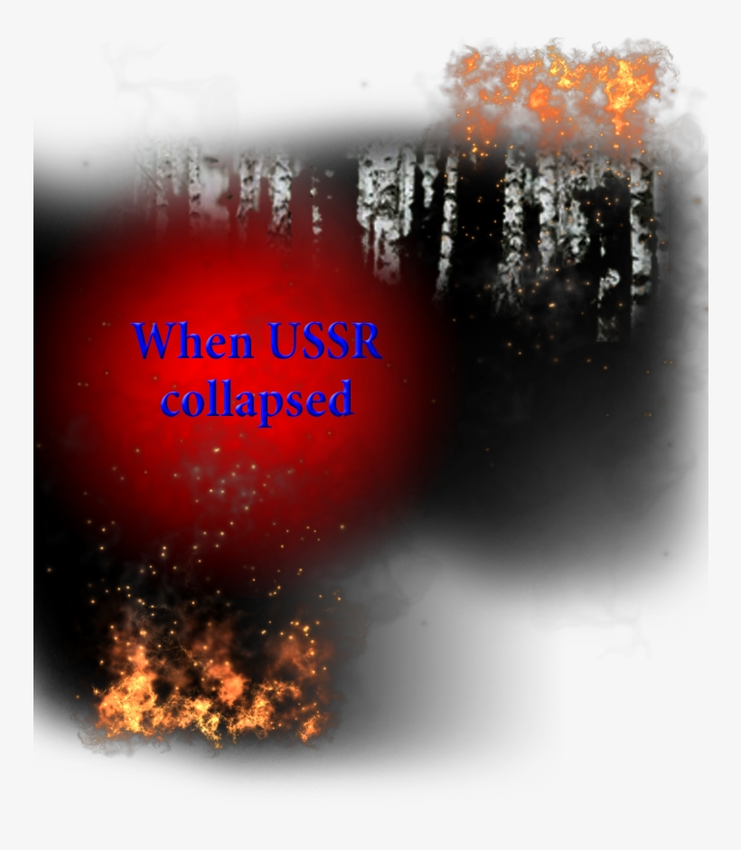 What Happened When Ussr Collapsed, Fig - Graphic Design - Free ...