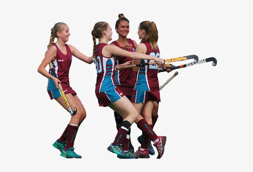 Girls Celebrating - Floor Hockey - Free Transparent PNG Download - PNGkey